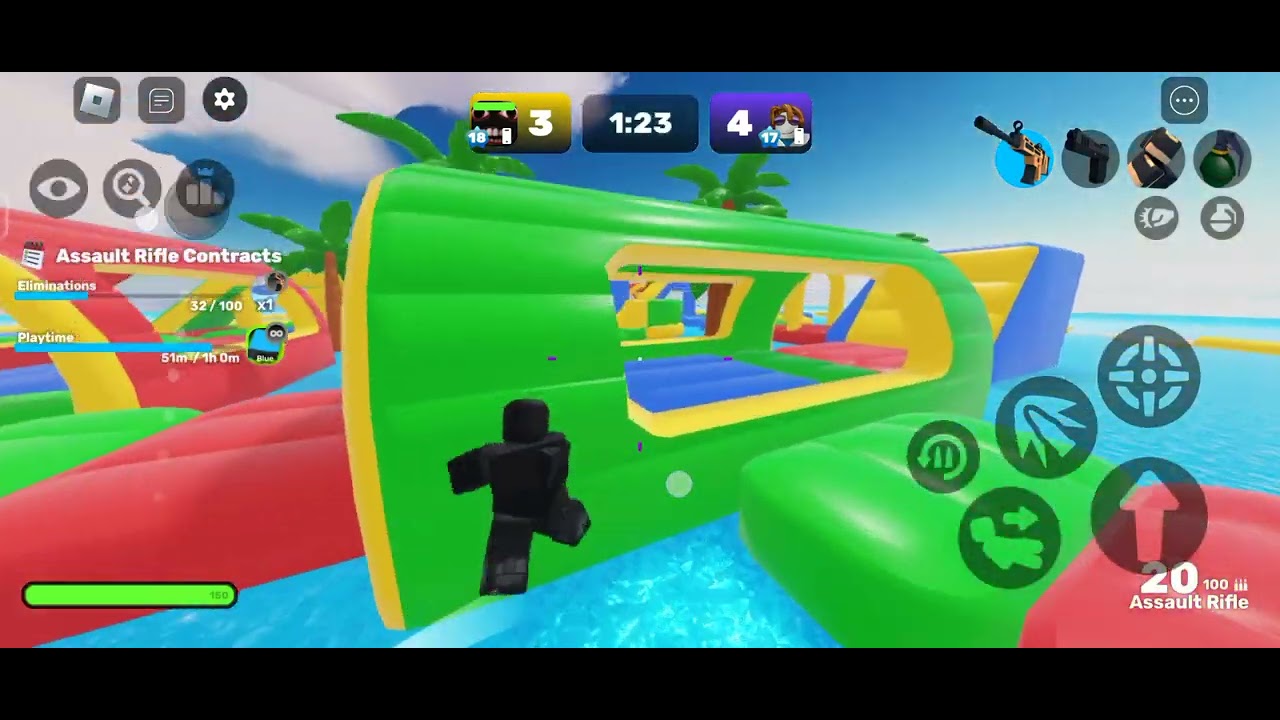 Roblox best shooting game(rivals) - YouTube