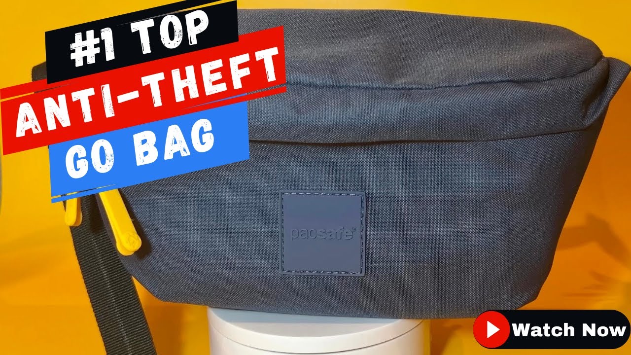 Pacsafe's New Go Anti-theft Sling Pack: Secure Your Stuff, Stay Safe ...