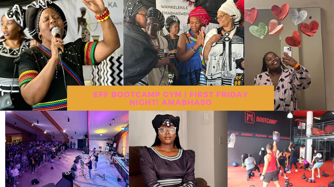 EFF bootcamp | First Friday Night | Amabaso (Kitchen Party) - YouTube