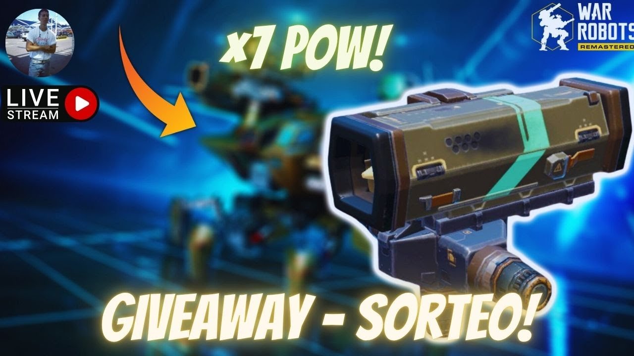 SORTEO x7 POW | WAR ROBOTS | A̷̷Ł€X̷̷ƗS̷ ₩Ɽ #WRwinPow - YouTube