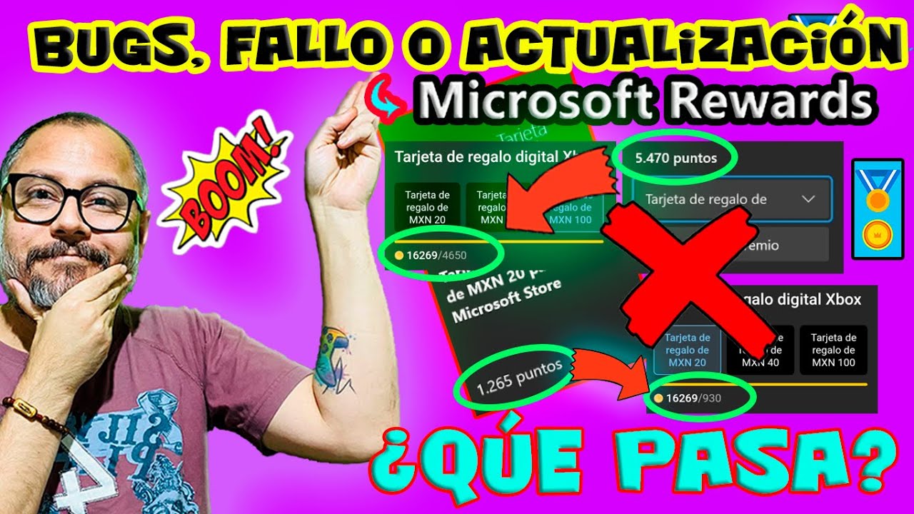 🔥 BUGS, FALLO o ACTUALIZACIÓN en Microsoft Rewards 💣 Aumentan los ...