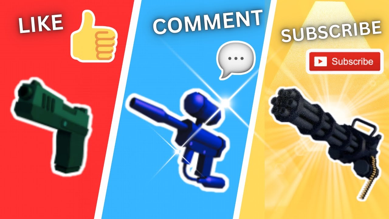 RIVALS SUBSCRIBE GUNS - YouTube