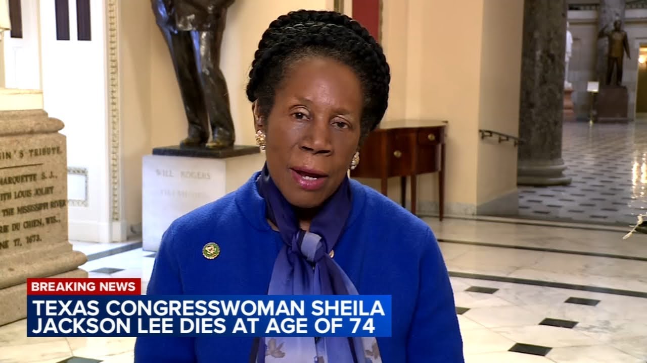 Longtime Congresswoman Sheila Jackson Lee, mother of Chicago mayor's ...