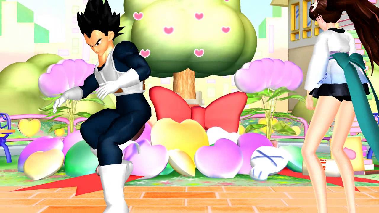 MMD - Luvatorrrrry (Vegeta et YukinaSaturne) - YouTube