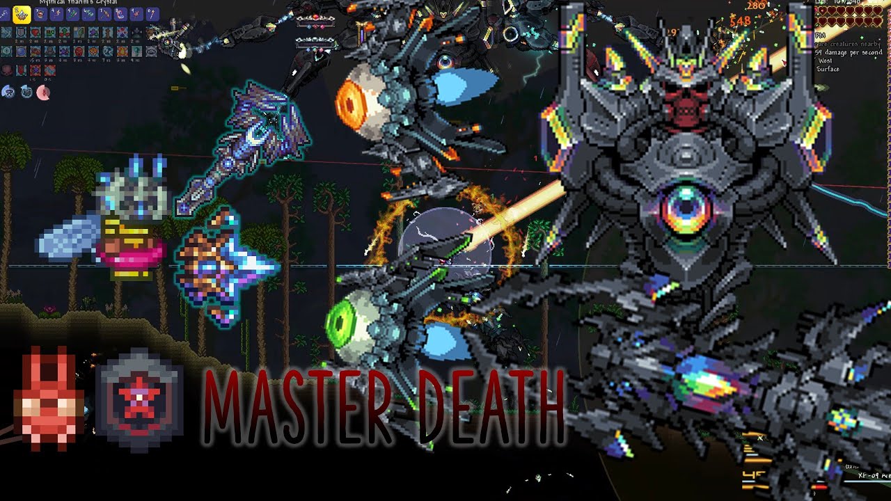 THE EXO MECHS with Yharim's Crystal & Void Vortex - Terraria Calamity ...