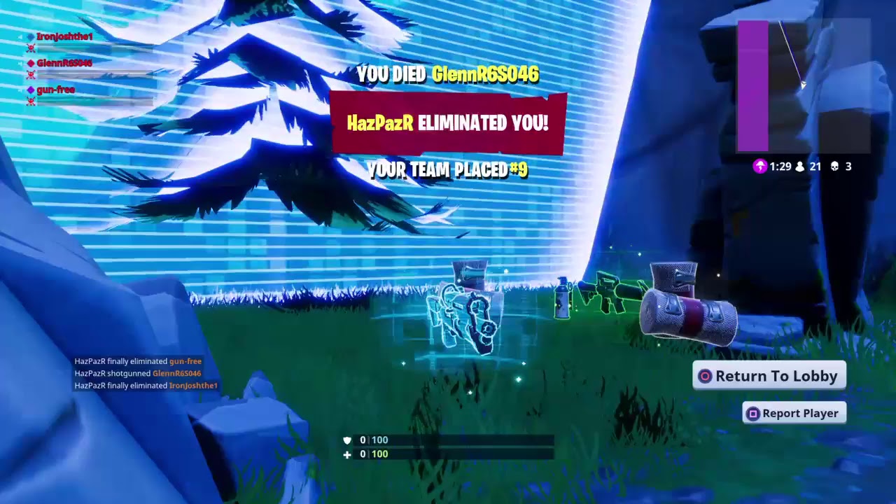 Fortnite Epic loot guide and 2 gold scar found - YouTube