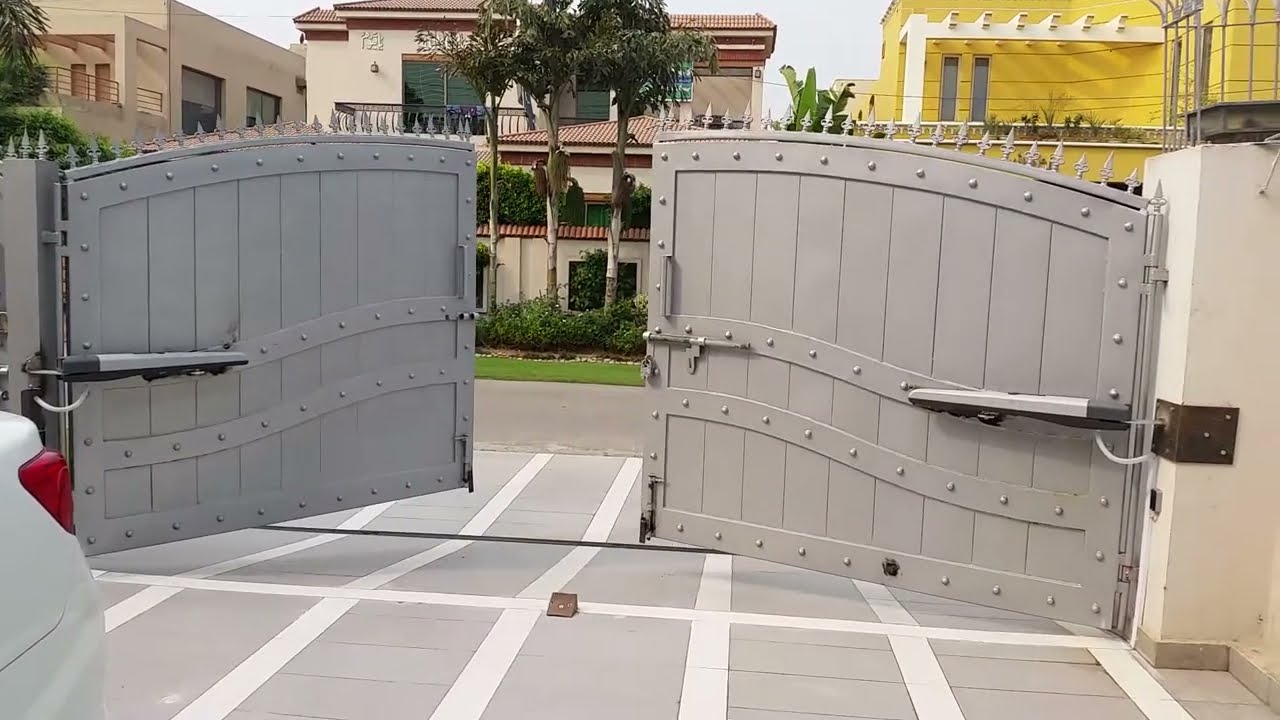 Swing Gate automation system(NICE TOONA 4) - YouTube