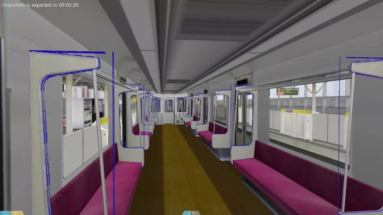 OpenBVE Tokyu Meguro Line Express Service from Meguro to Hiyoshi using ...