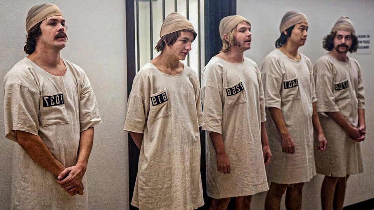 15 PEOPLE are participating in a PRISON experiment, playing the ROLES ...