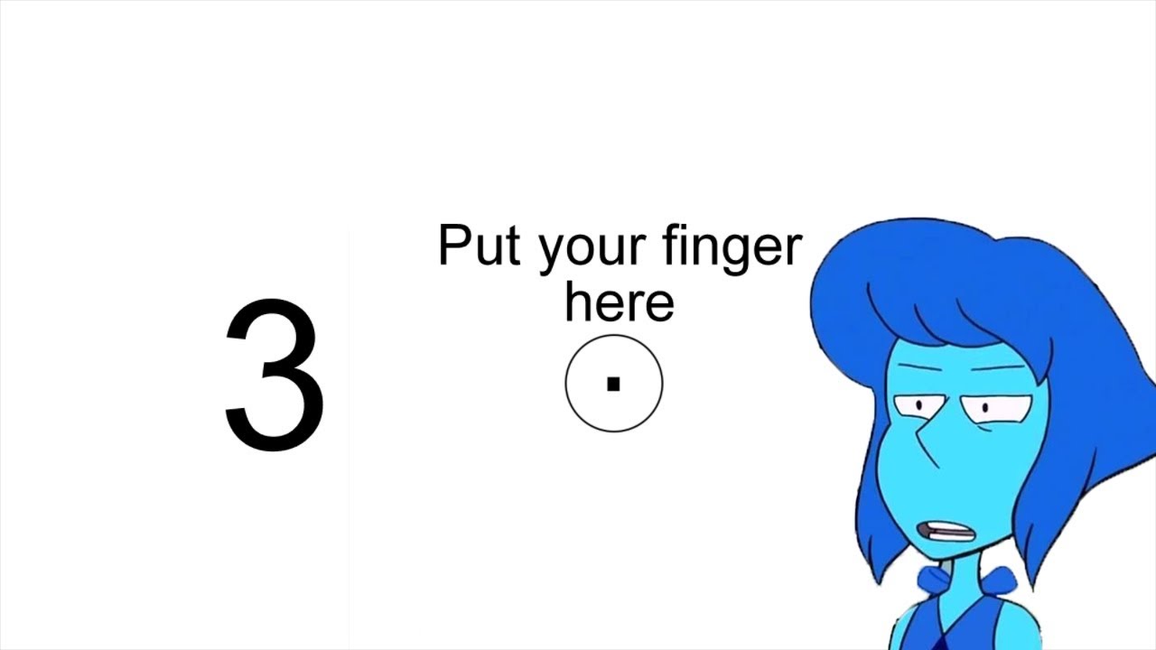 Put your finger here - YouTube