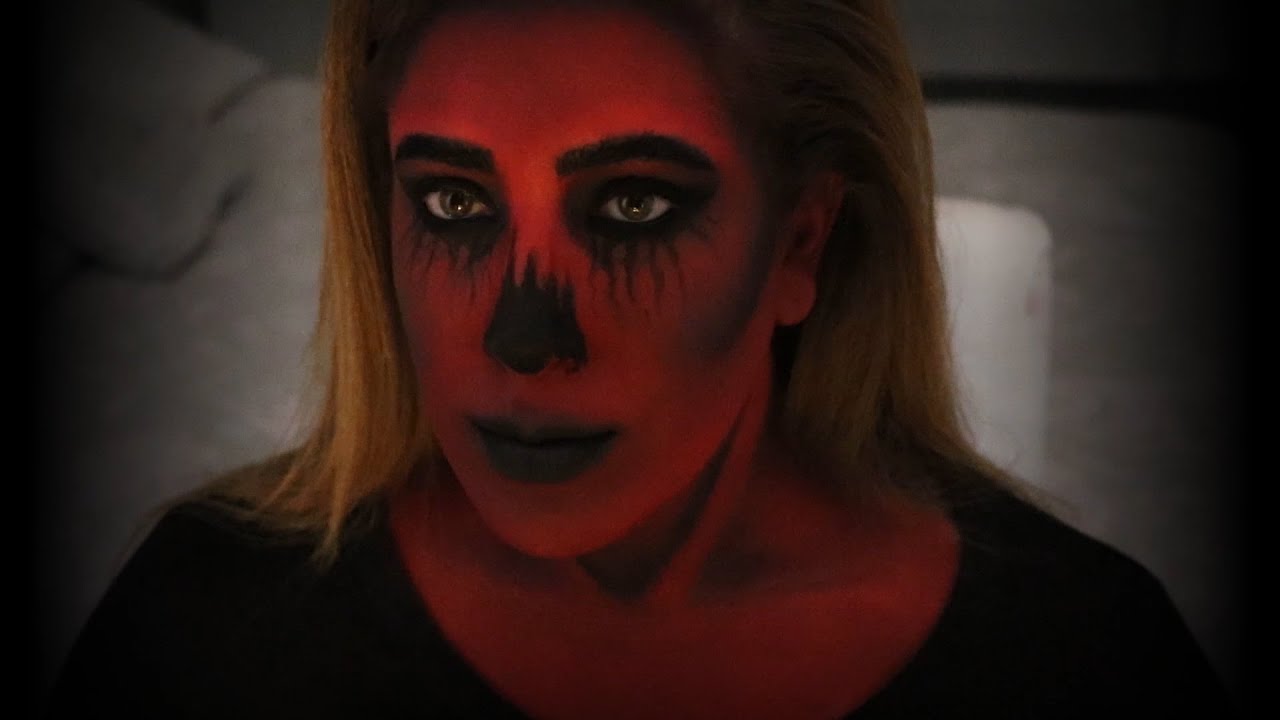Red Demon Makeup Tutorial - YouTube