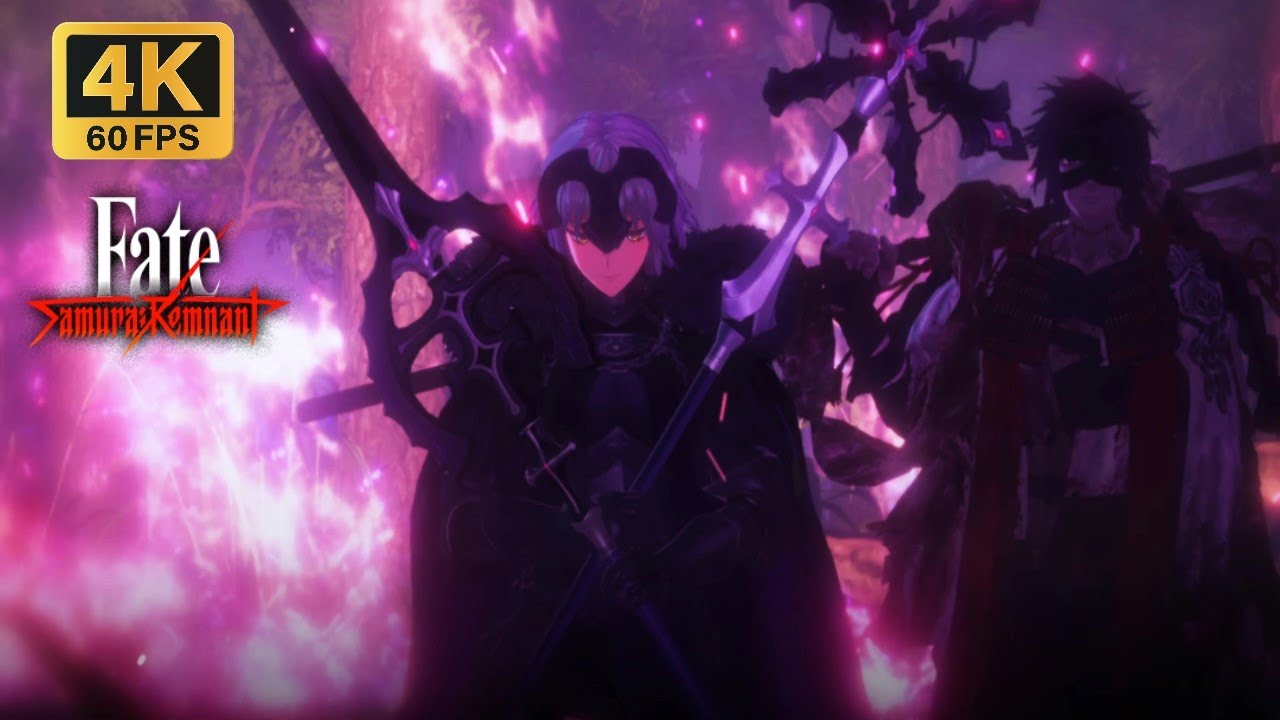[Fate/Samurai Remnant] Jeanne d'Arc Lancer Introduction [4K] [60FPS ...
