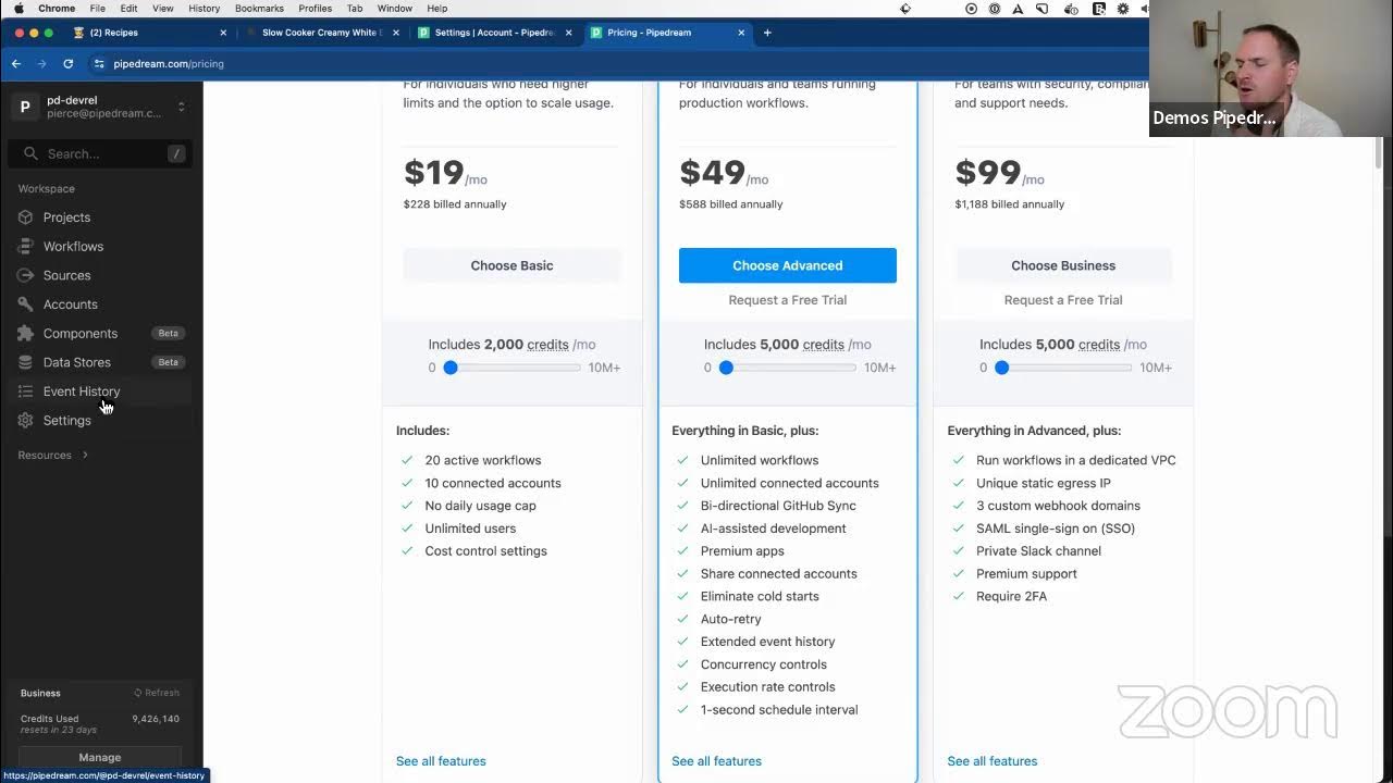 Introduction to Pipedream workflows - YouTube