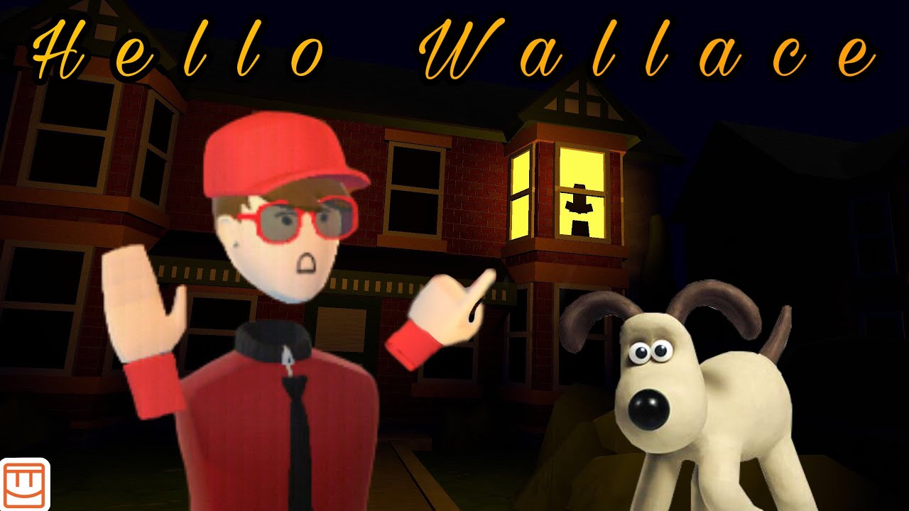 Hello Wallace (In RecRoom) Spooky Horror Game - YouTube