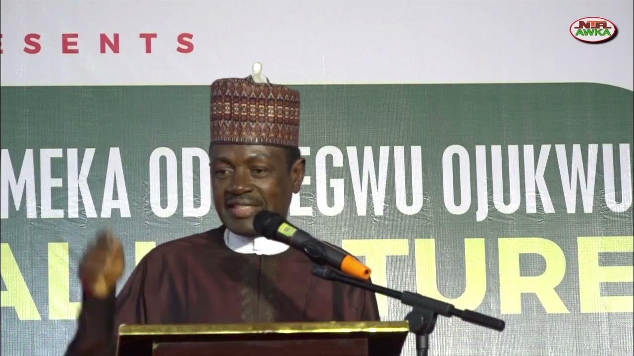 3rd Chukwu Emeka Odumegwu Ojukwu(COOU) Memorial Lecture - YouTube