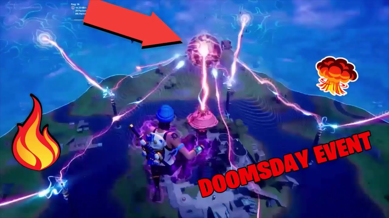 FORTNITE " The Device'' Doomsday Event, (No commentary) - YouTube