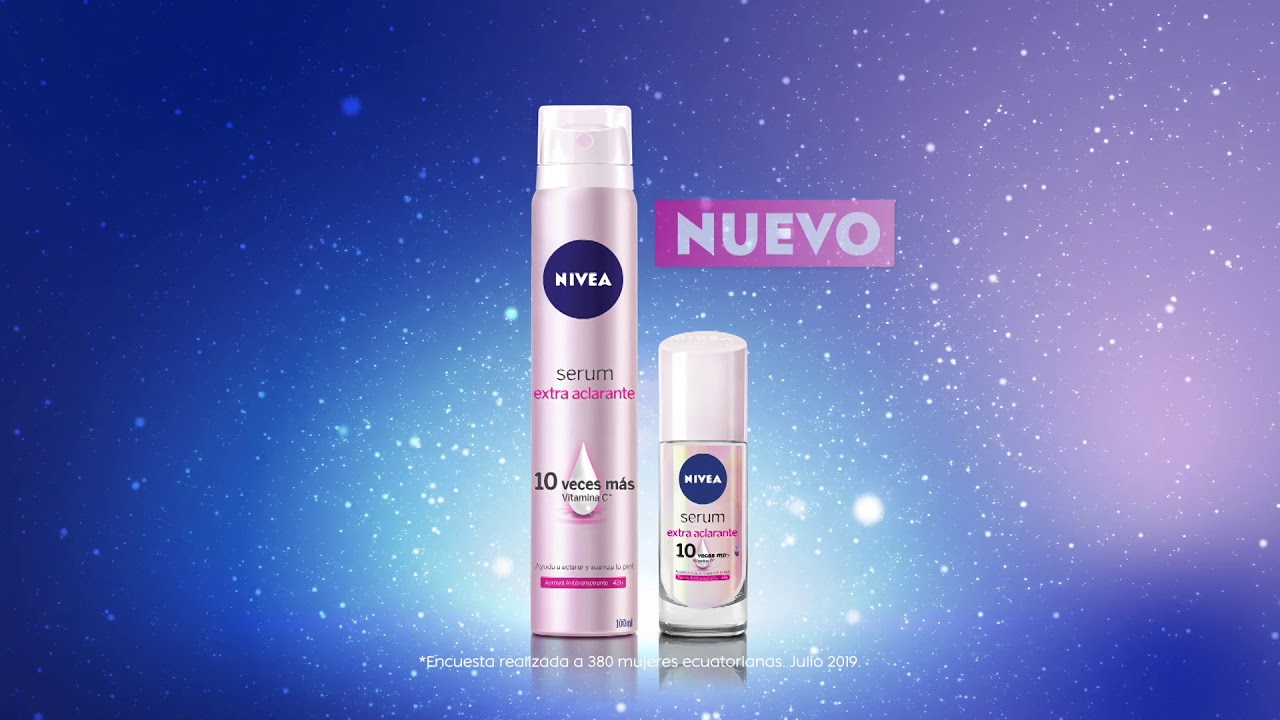Nivea Serum Extra Aclarante - YouTube