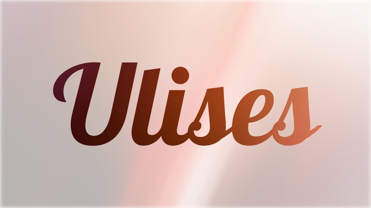Ulises: Origen y Significado del Nombre Legendario - YouTube