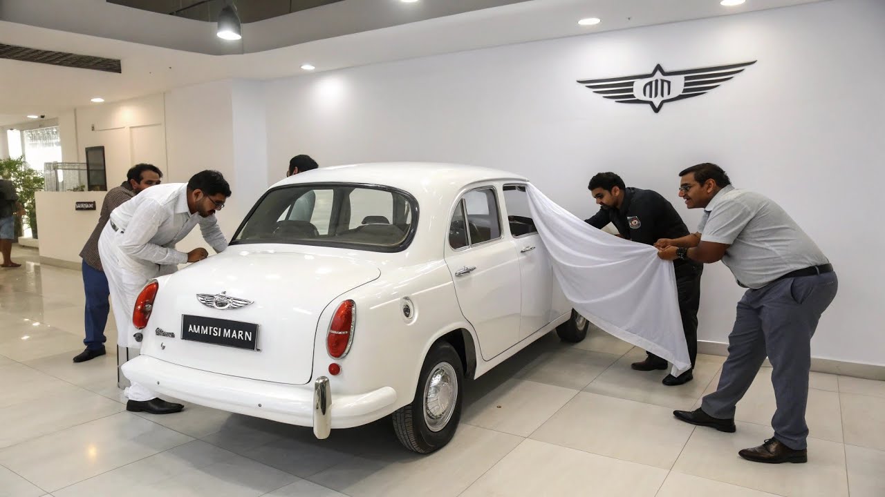 "2025 Hindustan Ambassador Is BACK!💥 Iconic King Returns With Luxury ...