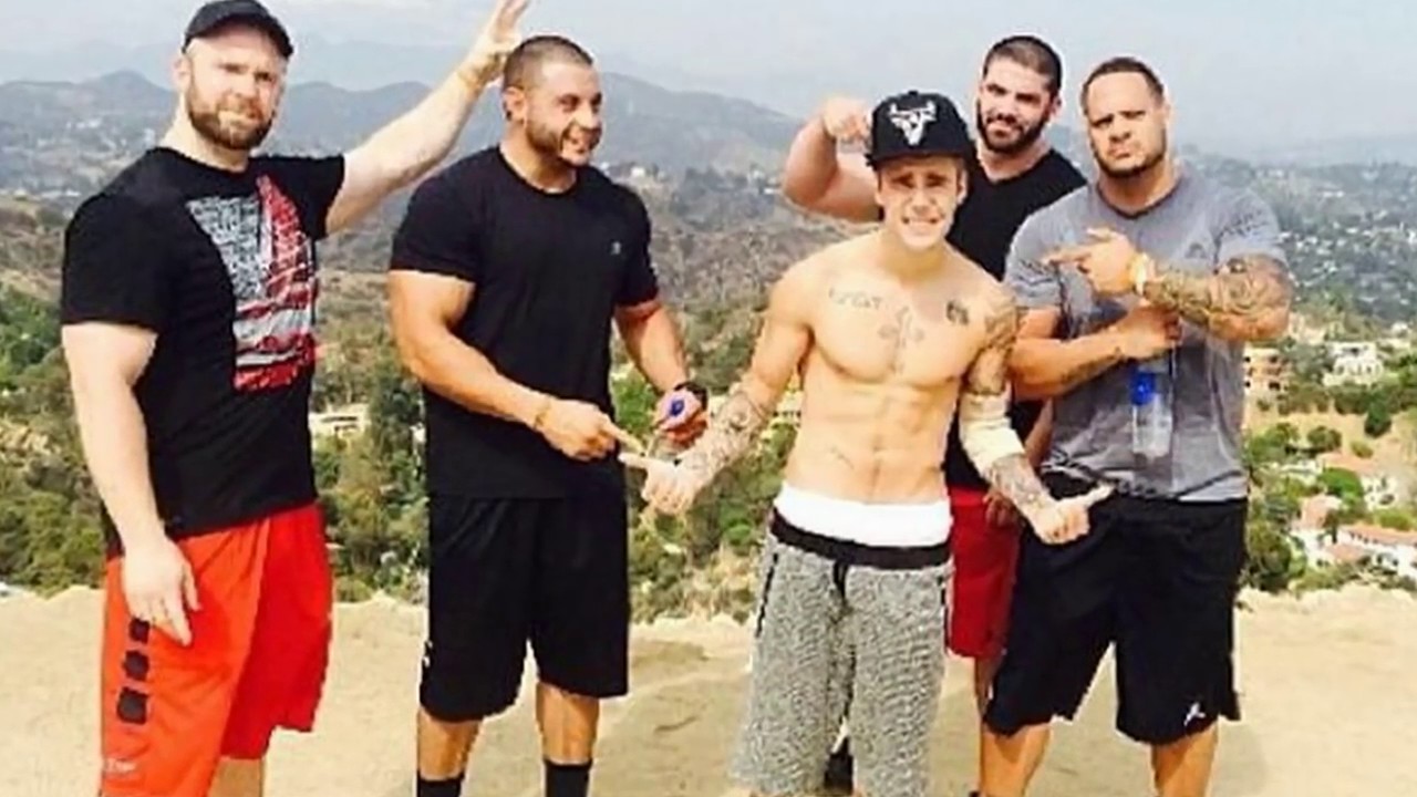 Justin Bieber's Bodyguards Hugo Hesny & Michael Arana - YouTube