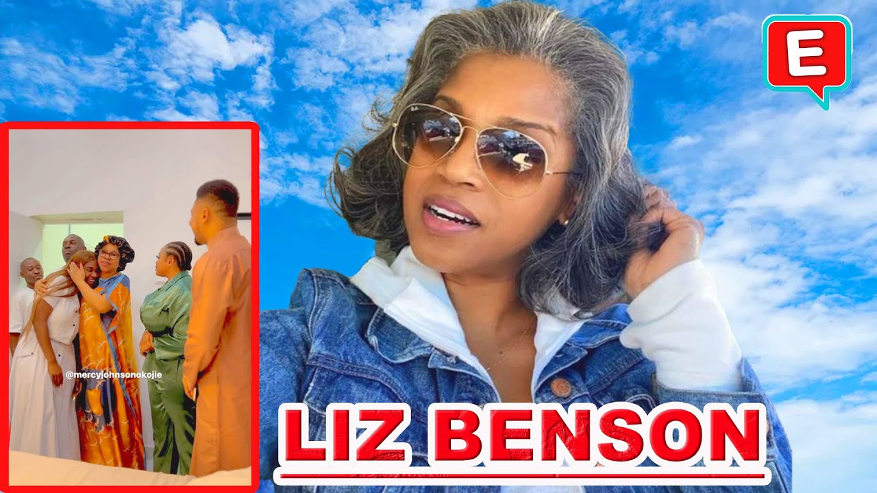 Legendary moment veteran Liz Benson visited Mercy Johnson - YouTube