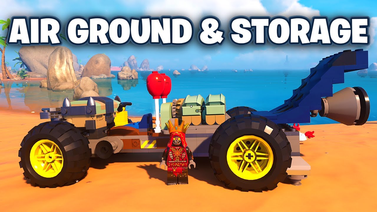 *NEW* How to build "The All In One" Vehicle in LEGO Fortnite - YouTube