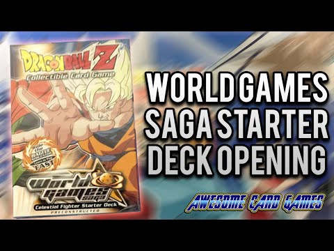 Starter Deck Review: World Games Saga Starter Deck - Awesome Card Games