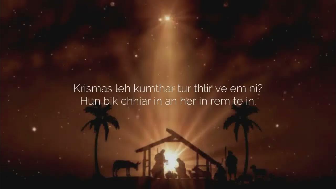 KAN NGHAH KRISMAS. Karaoke Lyrics Video. Hmeichhe Key. - YouTube