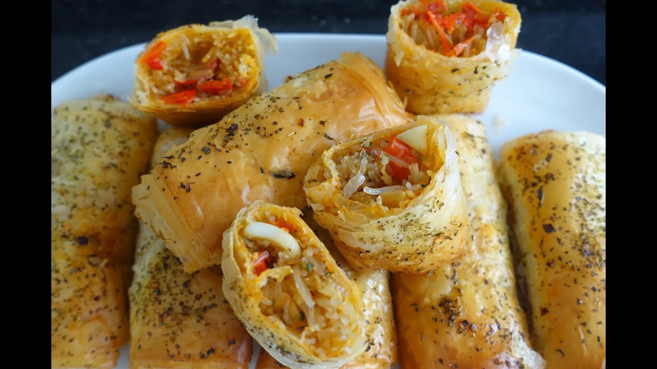 Briwates aux fruits de Mer (rif) - YouTube