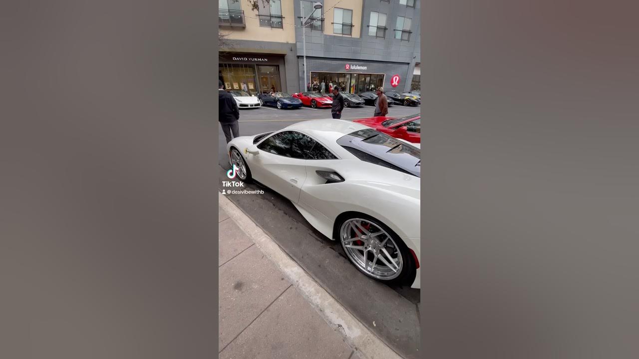 The lineup of ferraris🤌🏻. #ferrari #ferrariclub #exotic #f430 #488gtb # ...