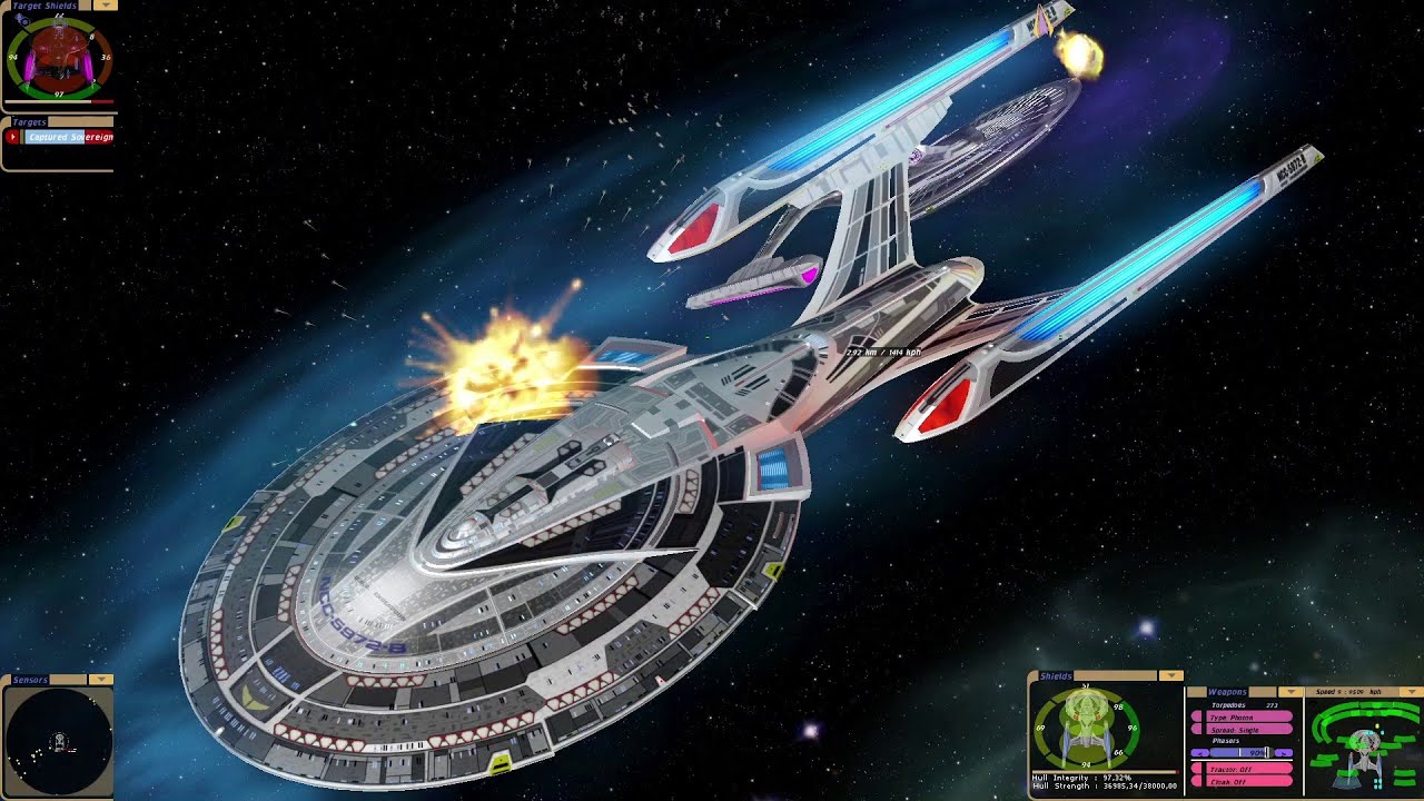 Post Nemesis Sovereigns vs Dominion Captured Sovereign | KM | Star Trek ...