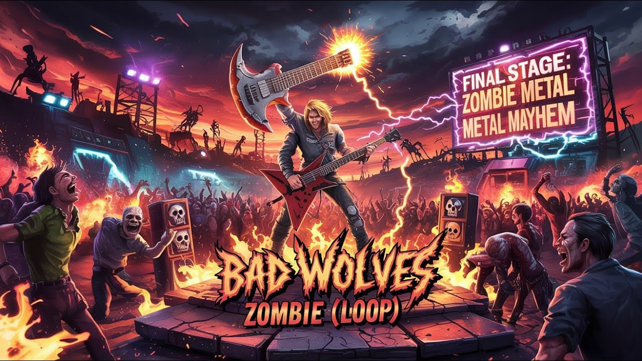 Bad Wolves - Zombie (loop) - YouTube