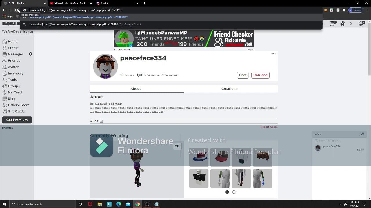How to cookie log on ROBLOX! 2.0 - YouTube