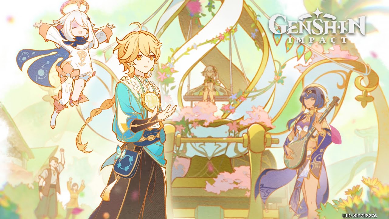 Nahida Riding the Flower Carriage Birthday Cutscene 4K | Chromatic Ode ...