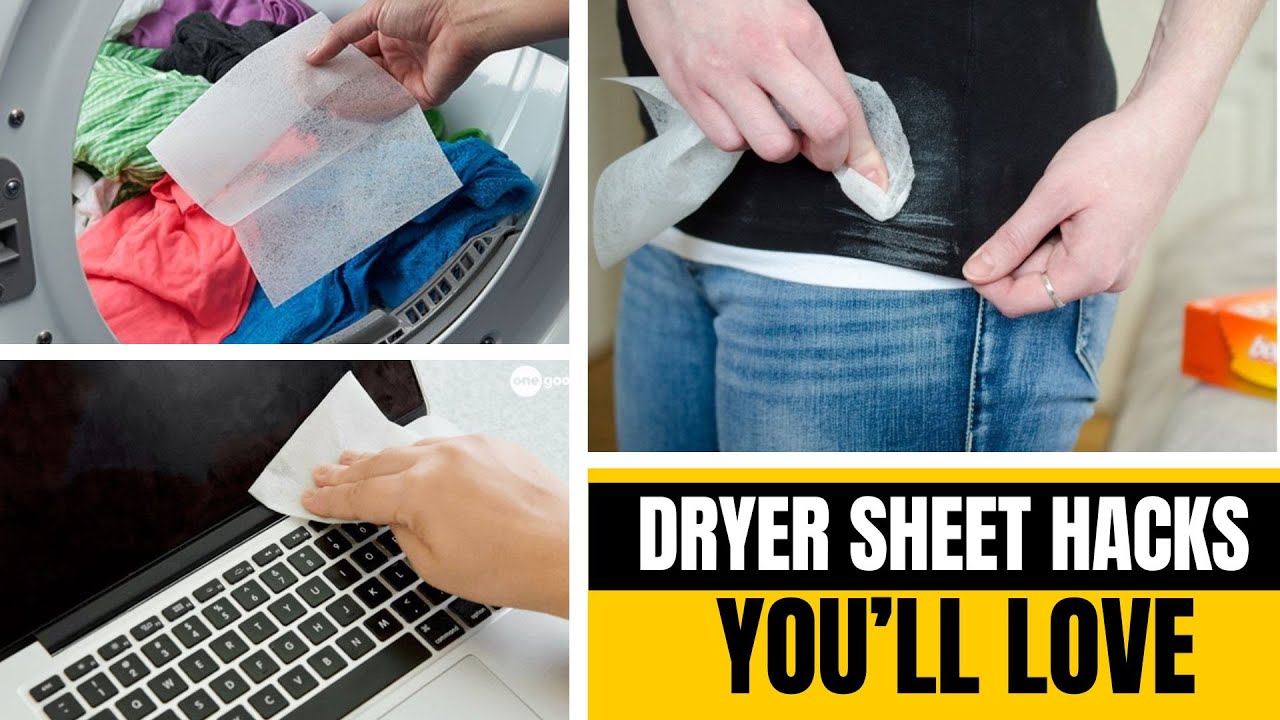 Surprising Ways To Use Dryer Sheets In Your Home (They Are Just Awesome ...