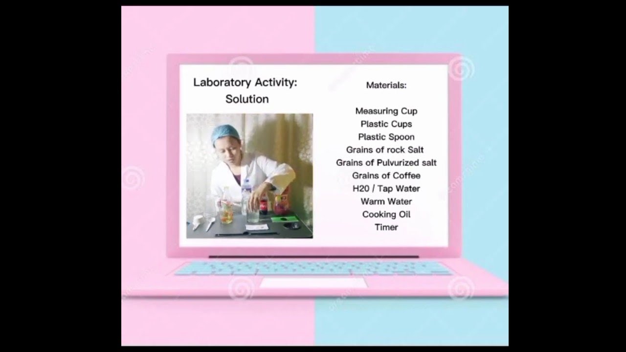 Laboratory Activity 1: Solution || Analytical Chemistry Experiment ...