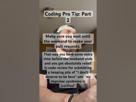 Coding Pro Tip: Part 2 #coding #codinghumor #codinglife #programming - YouTube