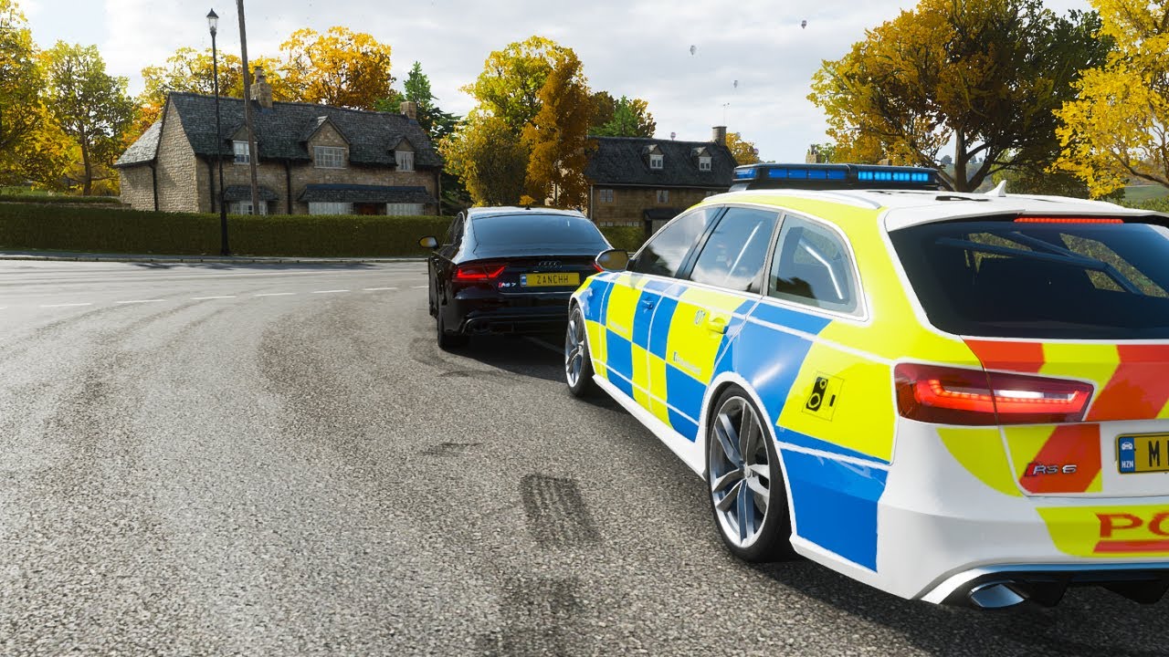 Audi RS7 Police Chase 800HP | Realistic Driving - Forza Horizon 4 - YouTube