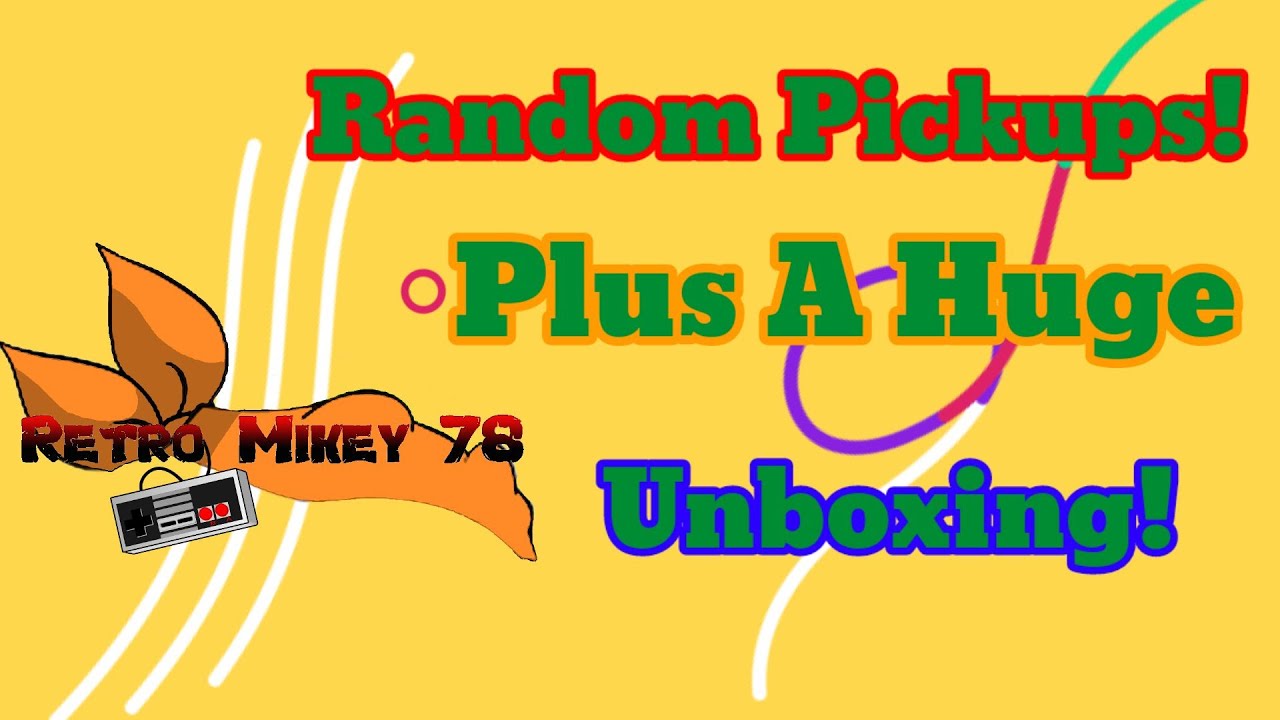 Random Pickups & A Huge Unboxing! - YouTube
