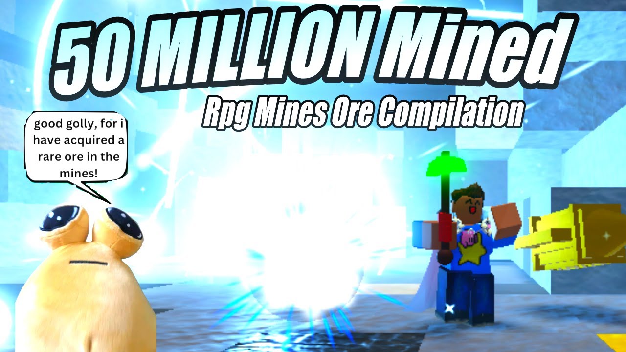 Mining 50 Million Blocks in Rpg Mines | Ore Compilation - YouTube