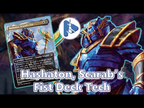 BROKEN AETHERDRIFT COMMANDER!!! Hashaton, Scarab's Fist EDH Deck Tech ...