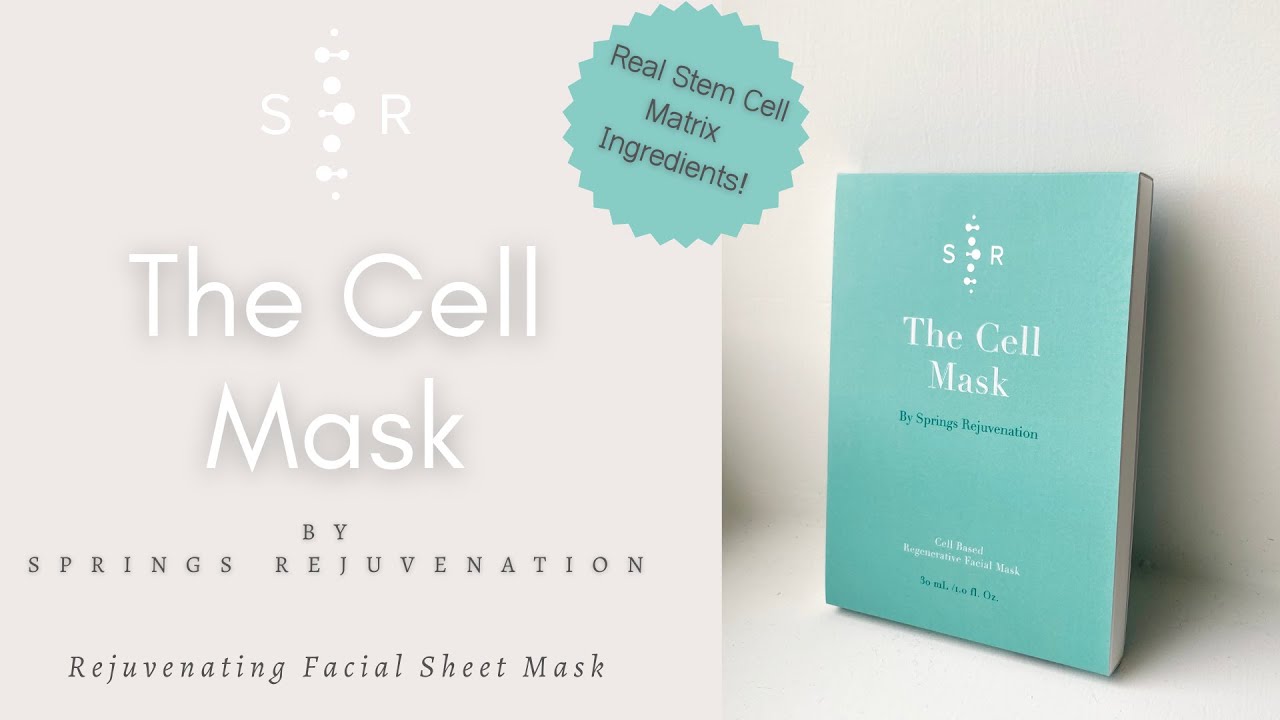 The Cell Mask- A facial sheet mask with NEW Stem Cell technology - YouTube