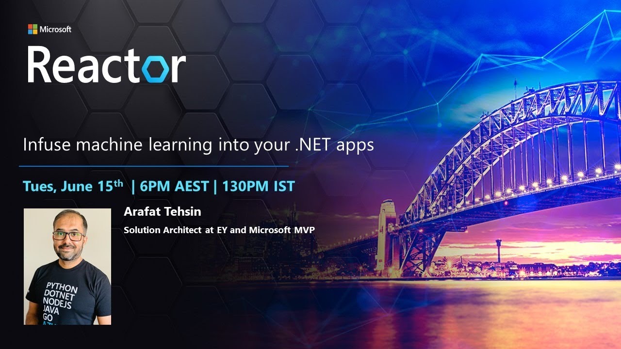 Infuse Machine Learning into your .NET Apps - YouTube