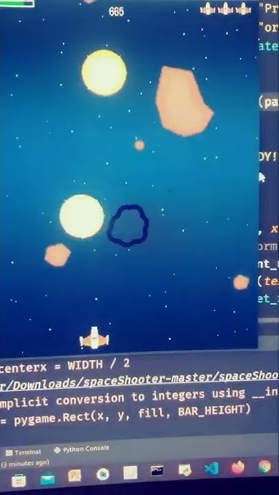 Create Space Shooter Game | Python Tricks - YouTube