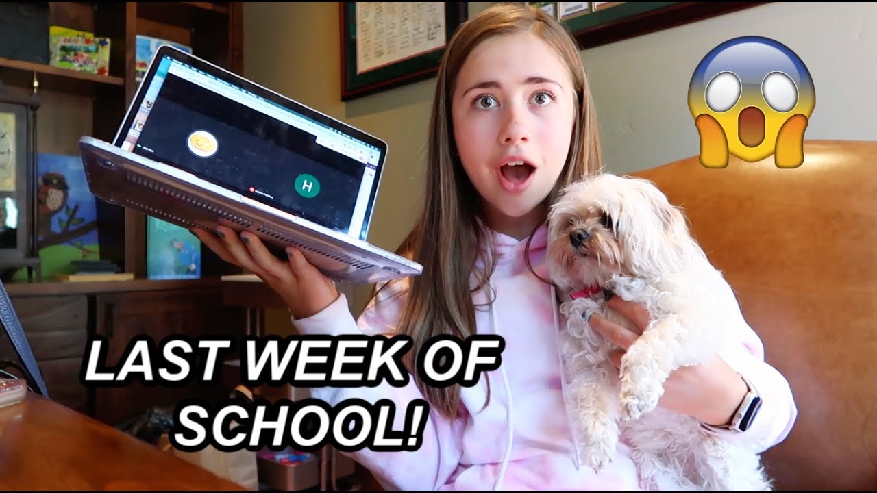Last week of online school! | Gracelynn Rider - YouTube