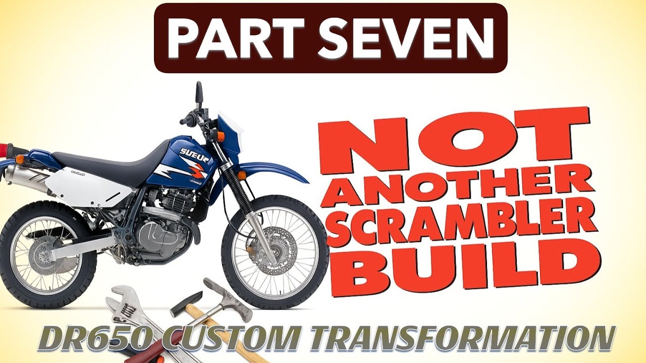 Turning A DR650 Into a Custom Scrambler — The Ultimate Adventure ...
