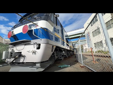 久しぶりにEF210-363 桃太郎 川車兵庫工場を出場 2024.11.28 - YouTube