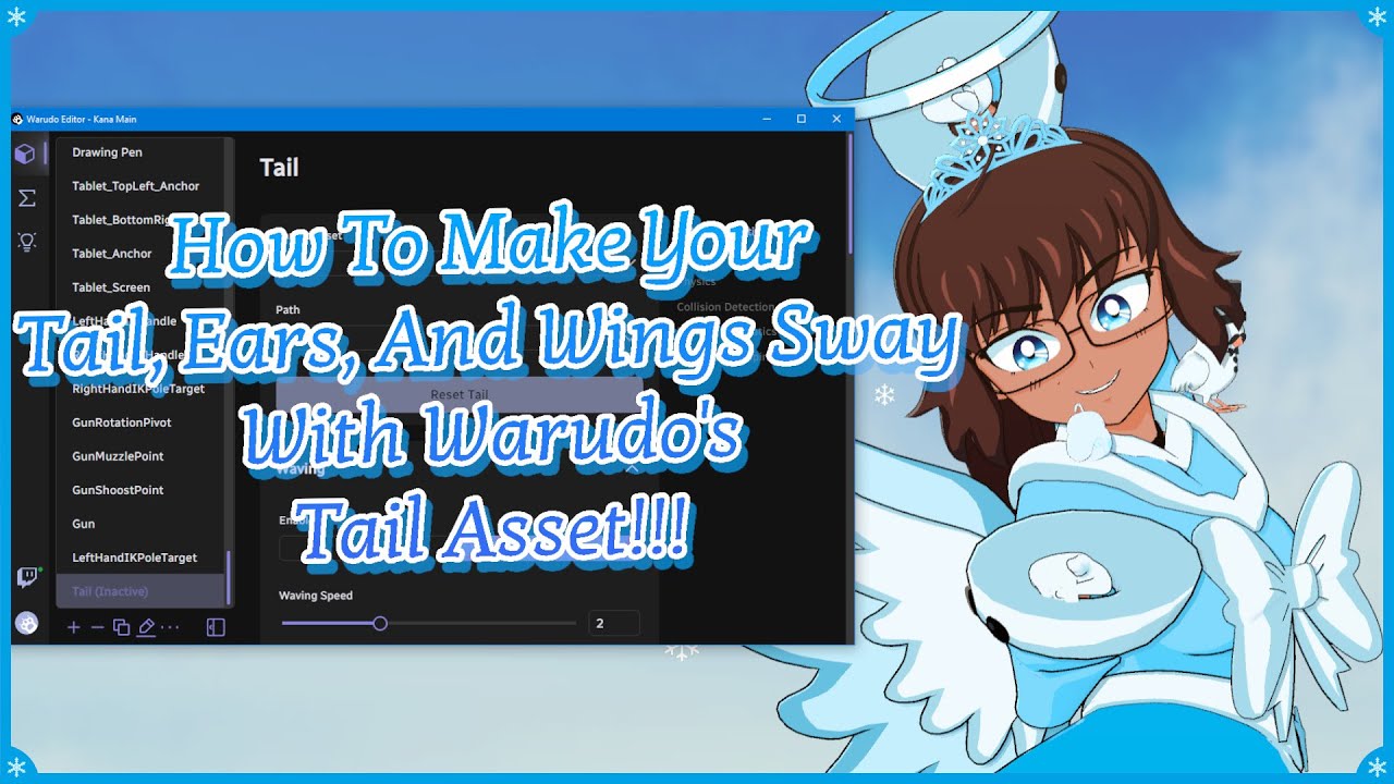 How To Make Your Tail, Ears, And Wings Sway With Warudo's Tail Asset ...