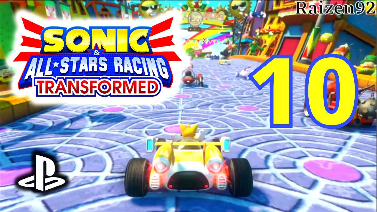 Sonic All Star Racing Transformed [PS3] | Classic Cup (M) com Tails ...