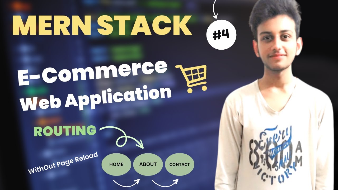 Mern Stack Ecommerce Website Tutorial 4 Setup React Routing Youtube
